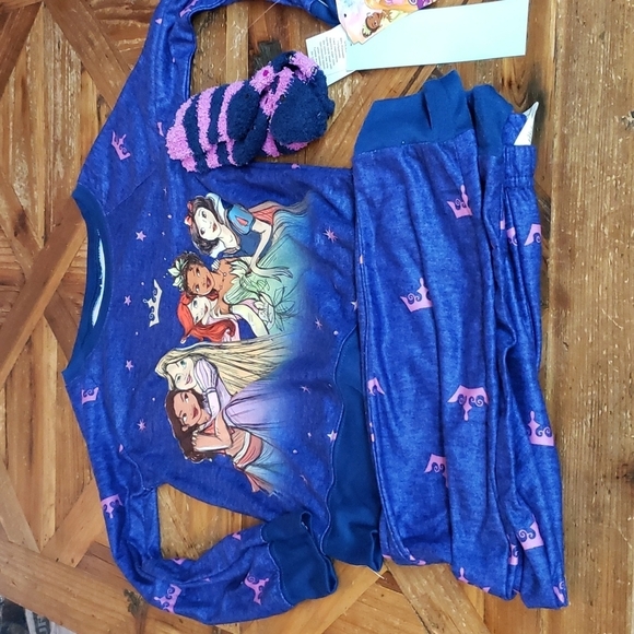 Disney | Pajamas | Disney Princess 3 Pc Pajamas Set | Poshmark